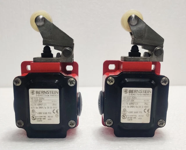 BERNSTEIN SN2-SU1Z DGHW LIMIT SWITCH limit switch 603.3371.004 Lot Of 2 £133.42 - PicClick UK