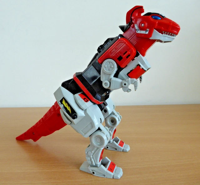 POWER RANGERS T-REX Dinozord Zord Figure With Tail Tip Bandai Vintage ...