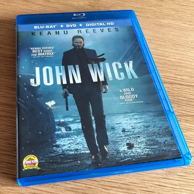 JOHN WICK BLU-RAY Region Free Keanu Reeves Ian McShane Willem Dafoe EUR 2,74 - PicClick IT