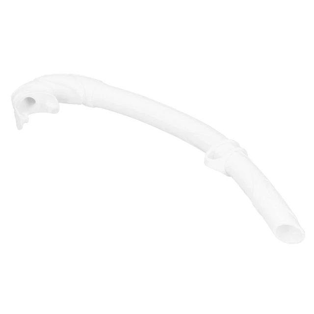 (WHITE)DIVING TUBE SILICA Gel Free Floating Submersible Breathing Tube ...