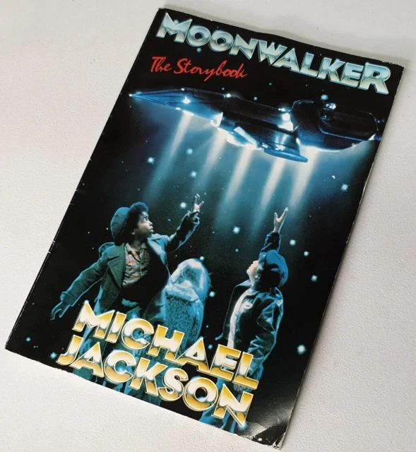 RARE MOONWALKER: THE Storybook Original Story by Michael Jackson £4.00 - PicClick UK