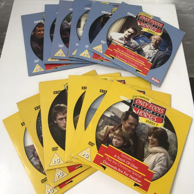ONLY FOOLS & Horses dvds series 1 + 2 The Sun Promo DVD set £5.98 ...