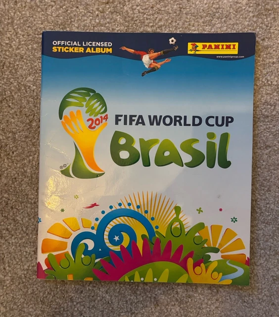 PANINI FIFA WORLD Cup Brasil 2014 Official Licensed Sticker Album 50 ...