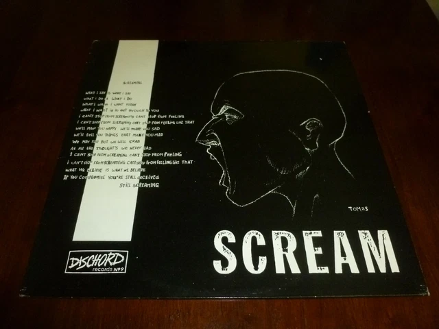 SCREAM 33 TR/MIN Lp Still Screaming Punk Rock Hardcore Dischord 1983 ...