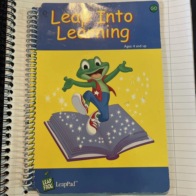 LEAP PAD LEAP Frog Leap Into Learning Interactive Book £2.00 - PicClick UK