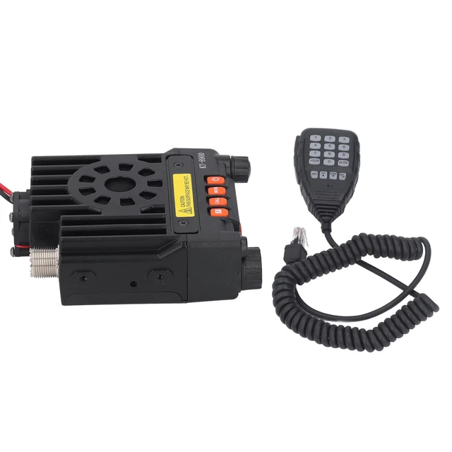 HAM RADIO MOBILE Two Way Dual Band LCD Screen Display 200 Memory 25W ...
