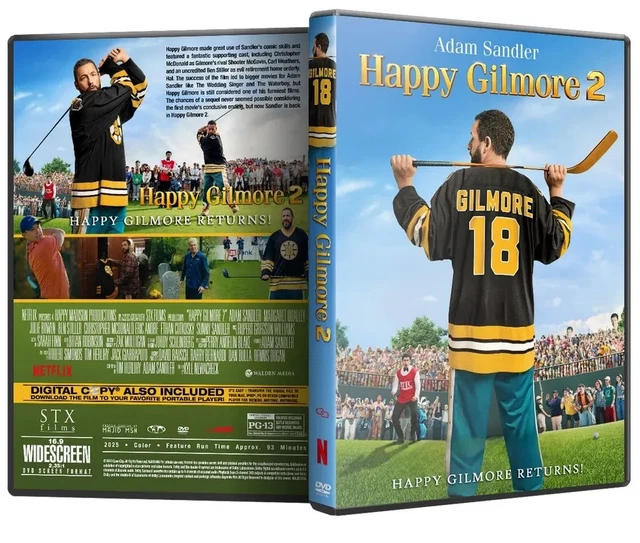 NETFLIX DVD - Happy Gilmore 2 DVD £8.63 - PicClick UK