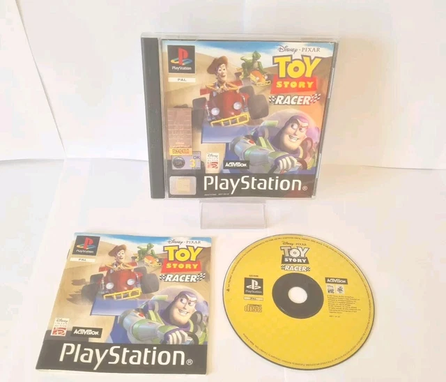 DISNEY PIXAR TOY Story Racer Game For PlayStation 1 Activision Complete ...
