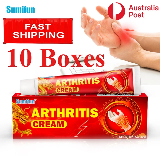 10 BOXES ARTHRITIS Cream Tendon Sheath Ointment Herb Plaster Joint Pain ...