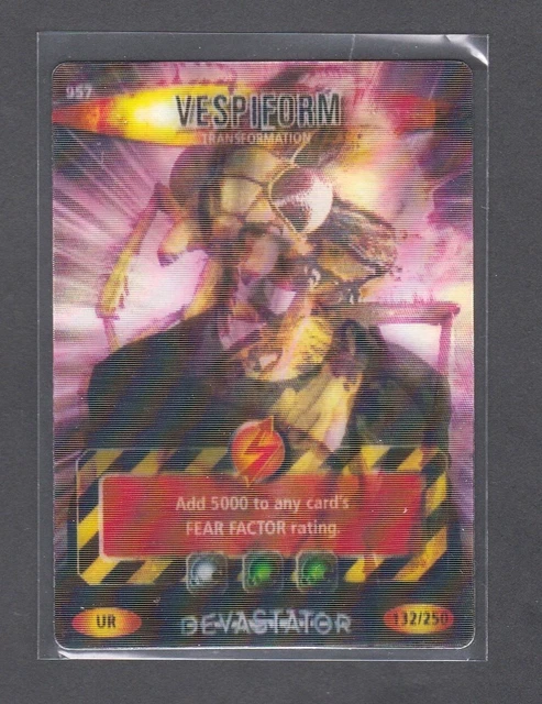DR WHO BATTLES IN TIME Devastator ULTRA RARE CARD 957 VESPIFORM ...