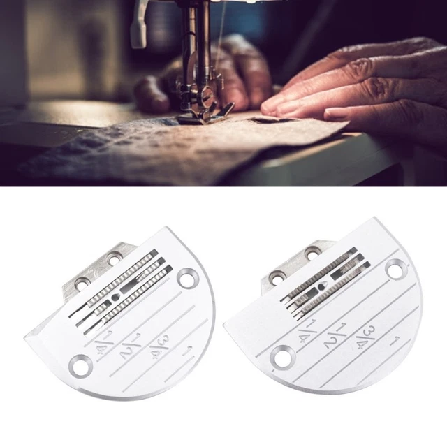 SEWING NEEDLE PLATE and Feed Dog Replacement Set for Thin Thick Fabric ...