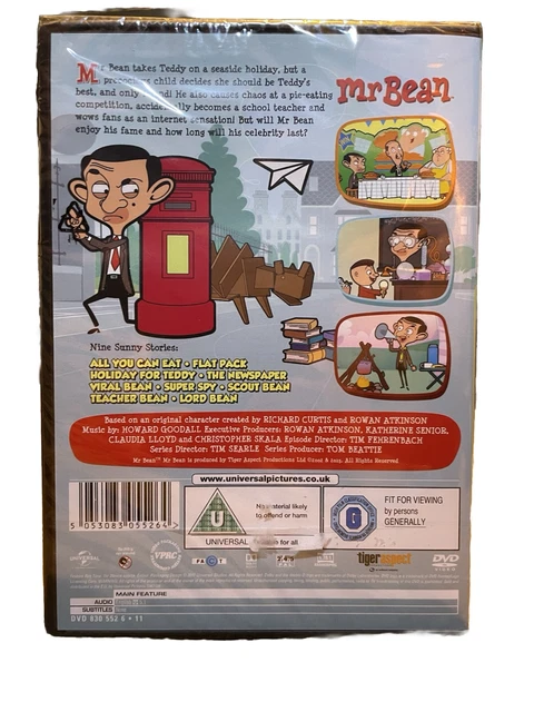 MR BEAN: THE Animated Adventures - No’8 (DVD) Rowan Atkinson Hoilday ...
