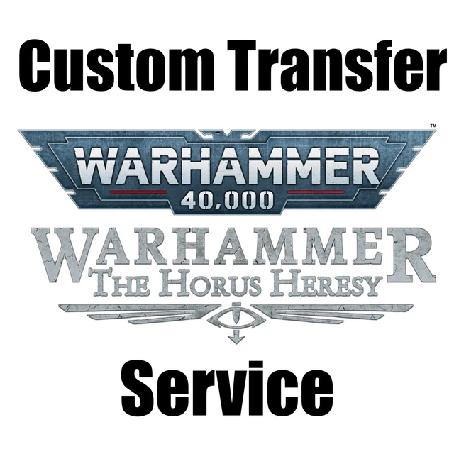 WARHAMMER 40K 30K Custom A5 Water slide Transfer Decal Service ...