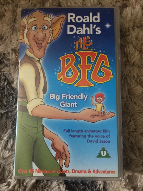 ROALD DAHL'S BFG Big Friendly Giant VHS (1990) £5.00 - PicClick UK