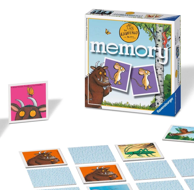 RAVENSBURGER THE GRUFFALO Mini Memory Game - Matching Picture Snap ...