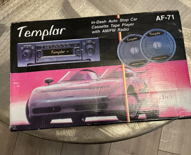 TEMPLAR AUTO STOP Car Cassette And Radio Player Model AF-71 £50.00 ...