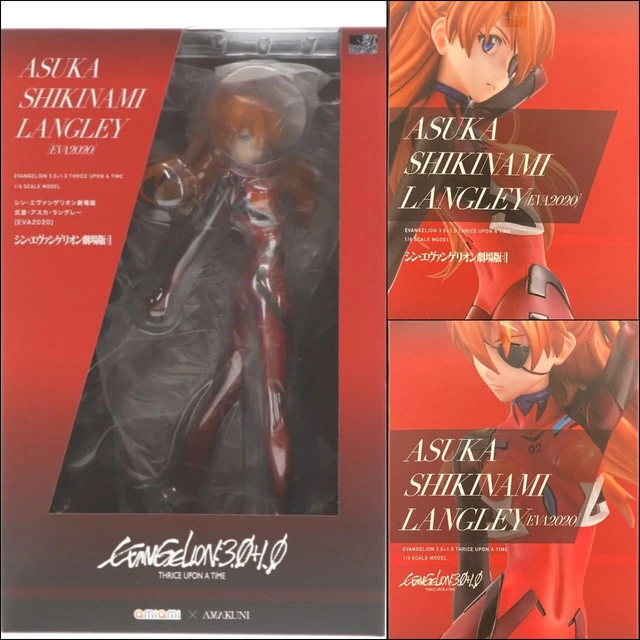 SHIKINAMI ASUKA LANGLEY [EVA2020] Shin Evangelion 1/6 Completed Figure AMAKUNI £160.55 - PicClick UK