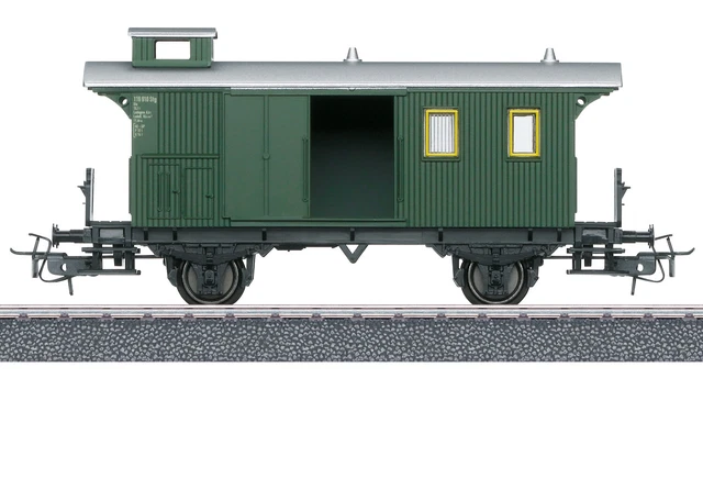 MARKLIN 4038 HO Scale Start Up: Two Axle Baggage Car DB Green £20.56 - PicClick UK