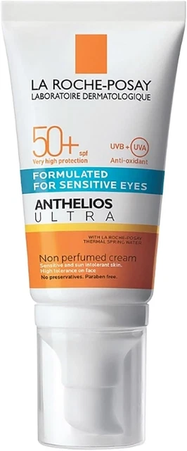 LA ROCHE-POSAY ANTHELIOS ULTRA SPF50+ Facial Sunscreen, for Dry Skin ...