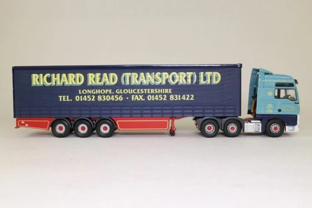 CORGI 1/50 SCALE CC13408 ERF ECT Olympic Curtainside Richard Read ...