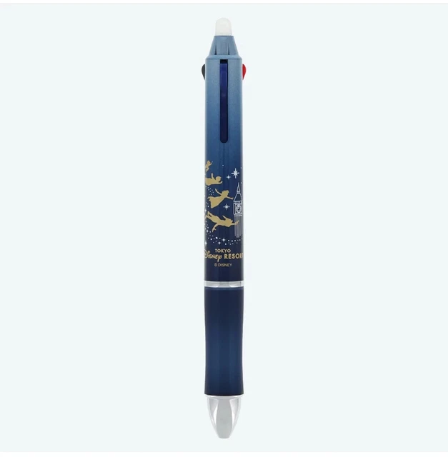 TOKYO DISNEY RESORT Peter Pan Bollpoint Pen 2025 Japan Frixion 3 colors ...