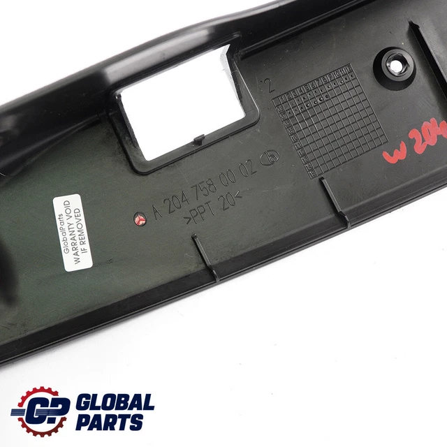 MERCEDES W204 HECKKLAPPE Kofferraum Verkleidung Abdeckung A2047580002 ...