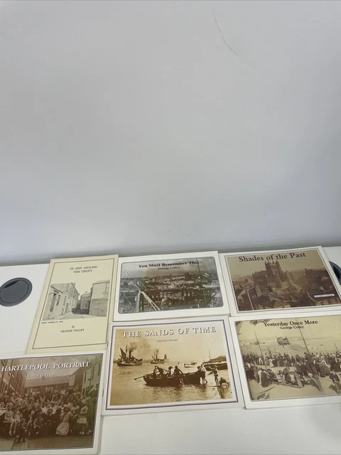 GEORGE COLLEY SIX Volumes Of The History Of Hartlepool Signed Copies £9 ...
