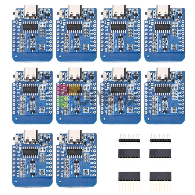 TYPE-C USB ESP8266 ESP-12 ESP12 WeMos D1 Mini WIFI Development Board ...