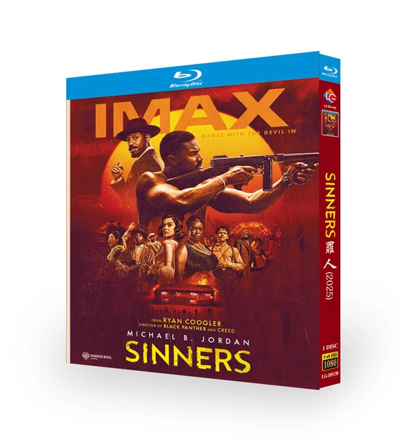 SINNERS (2025) 1-DISC 1080P All RegionPlay Seal Box $25.61 - PicClick AU