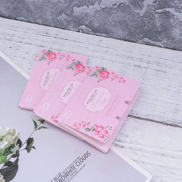 100 PCS BLOTTING Papers for Oily Skin Tissue Absorbing Men and Women £6 ...