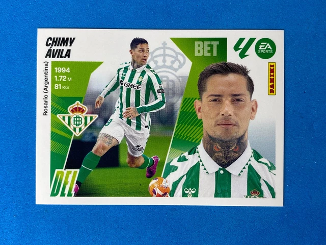 STICKERS PANINI LA Liga ESTE 2025-26 2026 n.154 Chimy Avila (Real Betis ...