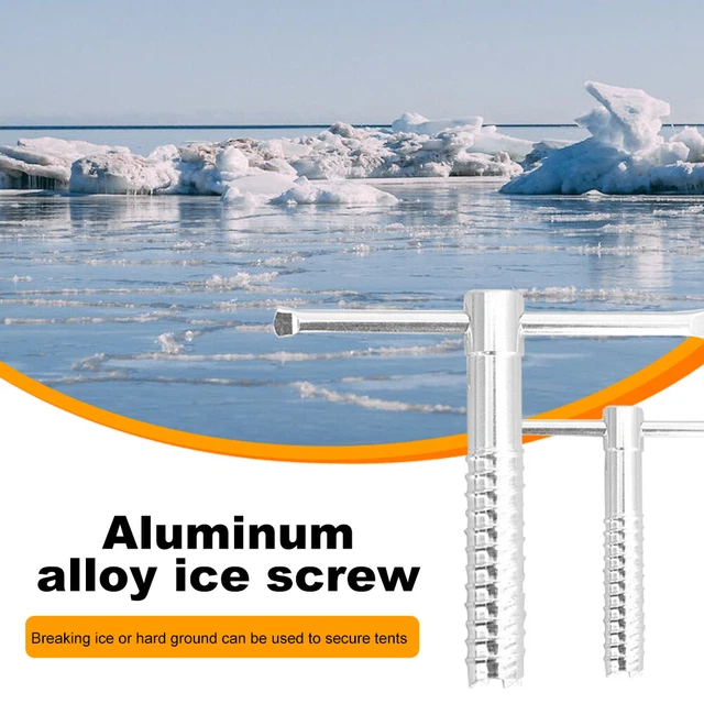 ICE FISHING TENT Screw Metal Universal Screws Pegs for Camping Outdoor ...