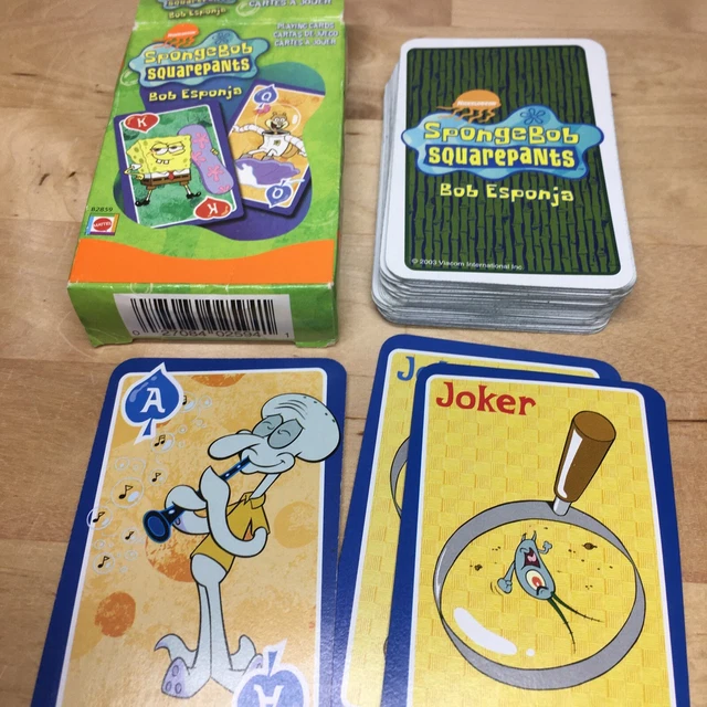 SPONGEBOB SQUAREPANTS - Playing Cards - Poker Size - New $25.97 ...