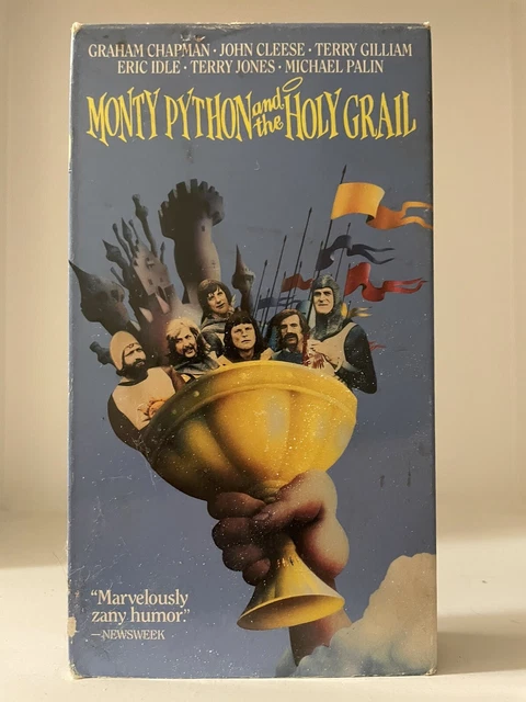 MONTY PYTHON AND the Holy Grail VHS 1974 Movie Comedy Cult Classic ...