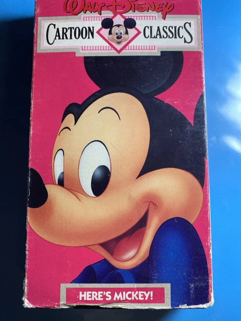 MICKEY MOUSE CARTOON Classics VHS Volume 1 Vintage Disney EUR 10,42 ...