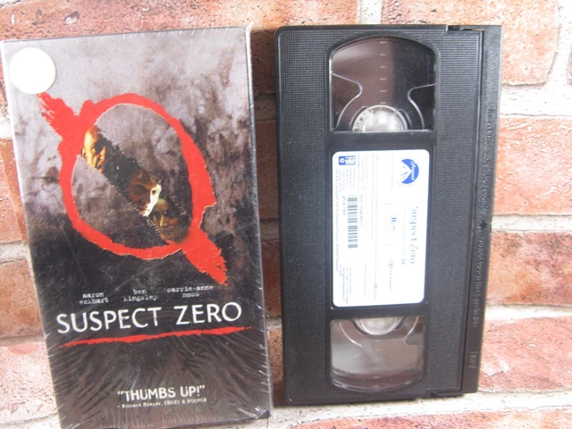 SUSPECT ZERO VHS Aaron Eckhart, Ben Kingsley, Carrie-Anne Moss £5.72 ...