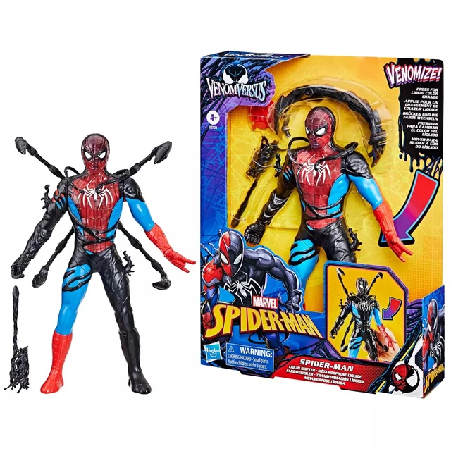 SPIDER MAN VENOMVERSUS Spider Man Liquid Shifter, figurka, 27 cm Hasbro ...