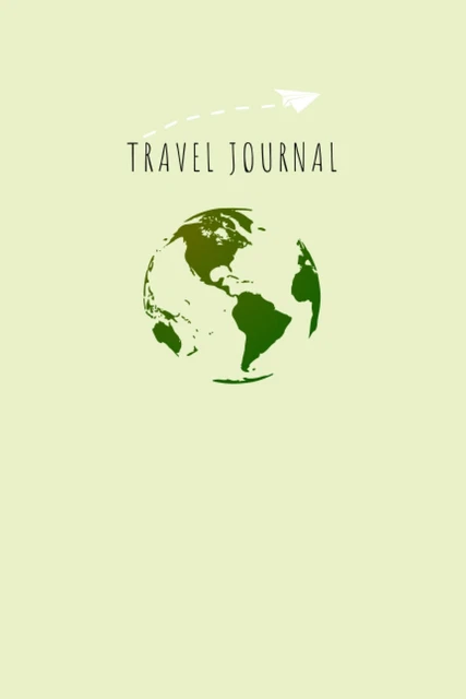 TRAVEL JOURNAL BY Rose Books - Pale Green | Travel Planner | Travel ...