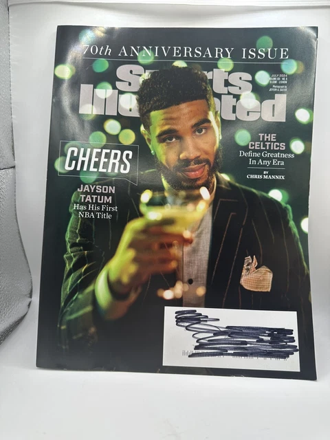 JAYSON TATUM, BREANNA Stewart, Tyler Merren Sports Illustrated Mag July ...