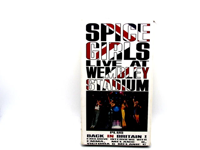SPICE GIRLS - Live At Wembley Stadium (VHS) Tested £8.32 - PicClick UK