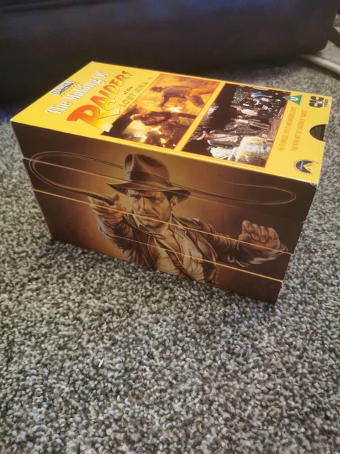 INDIANA JONES VHS Trilogy Box Set Special Edition with Bonus Tape The ...