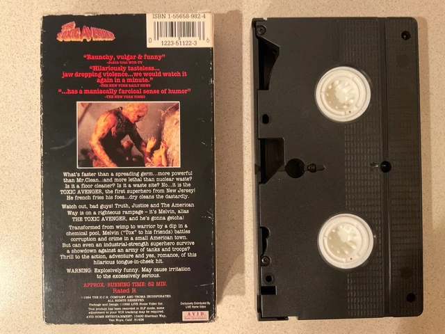 THE TOXIC AVENGER (VHS, 1992) Andree Maranda, Mitchell Cohen £36.49 ...