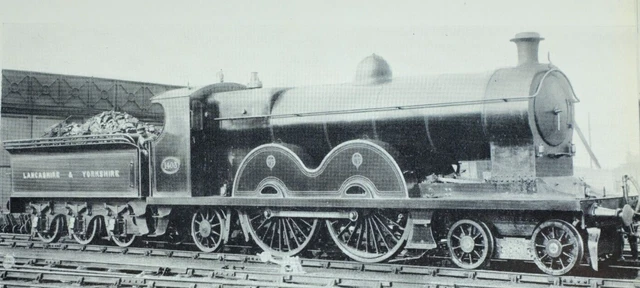 LMS L&Y ASPINALL Atlantic 4-4-2 Millholme Locomotive kit Sharman wheels ...