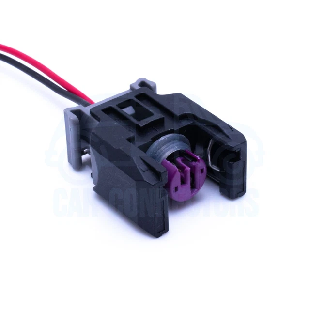 DELPHI DIESEL INJECTOR Connector Mercedes Sprinter Prewired Plug 2 PIN ...
