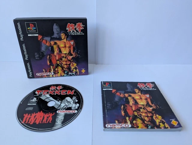 TEKKEN PLAYSTATION PS1 (Cardboard Box) Complete Good Con £37.11 ...