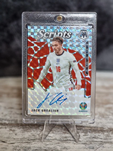 2020-21 PANINI MOSAIC UEFA Euro Scripts Jack Grealish Auto England EUR 25,00 - PicClick DE