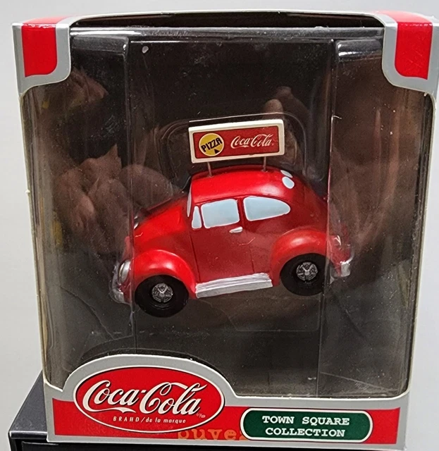COCA-COLA TOWN SQUARE Collection Volkswagen VW Bug Pizza Delivery Car ...