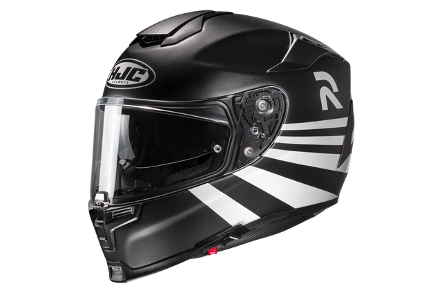 CASQUE HELM CASQUE Helmet HJC Rpha 70 Stipe MC10SF 2022 TAILLE XS Noir ...