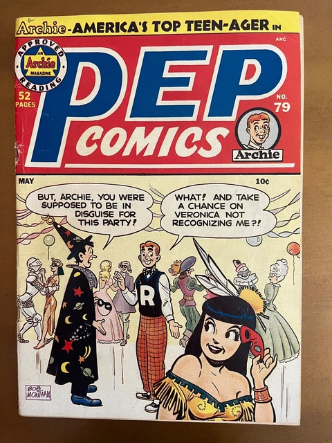 PEP COMICS #79 Archie Betty Veronica GGA 6.0 (pièce ajoutée à la page d ...