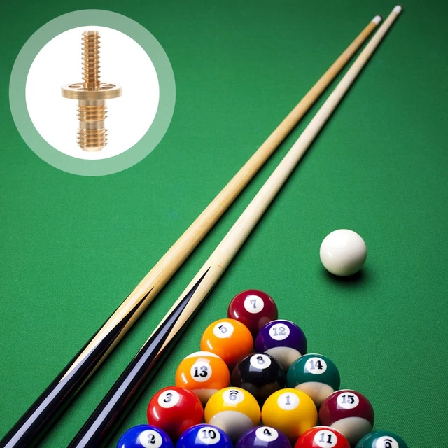 POOL STICK SCREW Parts Billiard Cue Joint Pin Screws Cane Connector ...